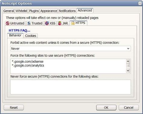 Force Ssl Connections In Noscript Ghacks Tech News