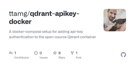 Github Ttamgqdrant Apikey Docker A Docker Compose Setup For Adding
