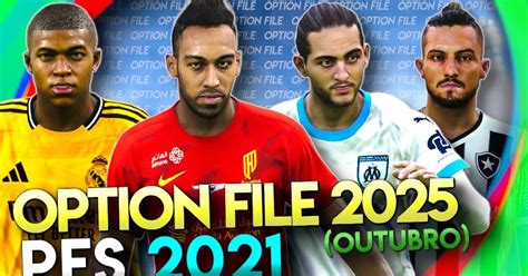 Pes Vício BR Option File para PES 2020 e PES 2021 Atualizado para a