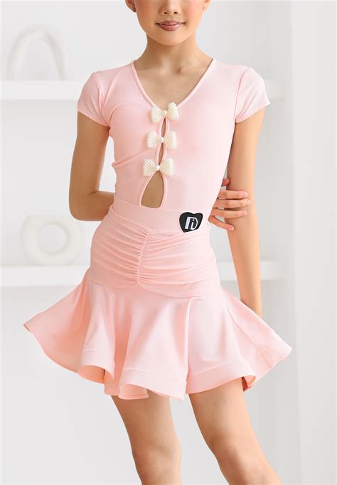Tid Blushing Bow Girls Dance Set Set Cl2432 Girls
