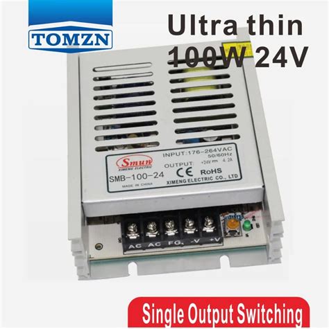 100W 24V Ultra Thin Single Output Switching Power Supply For LED Strip