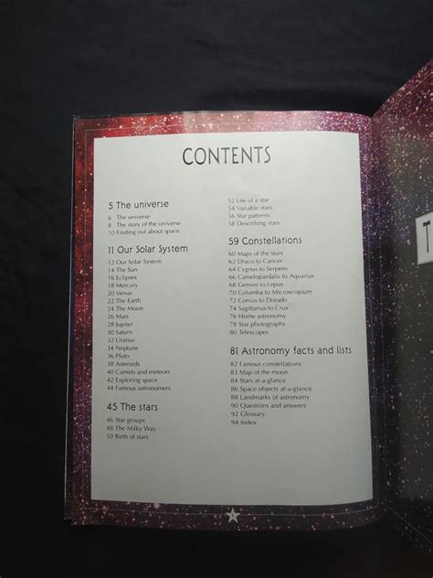 The Usborne Complete Book Of Astronomy And Space Hobbies And Toys Books