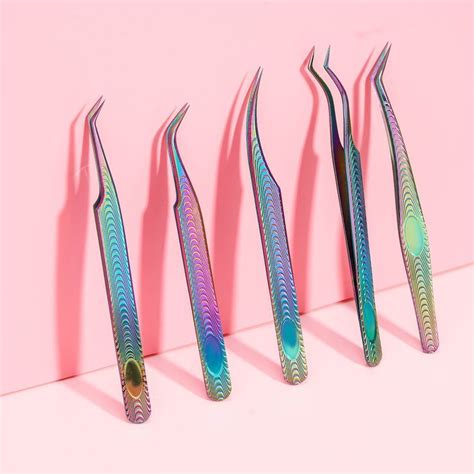 Wholesale Best Selling Volume Eyelash Tweezers High Quality Tweezer Case Eyelashes Extension