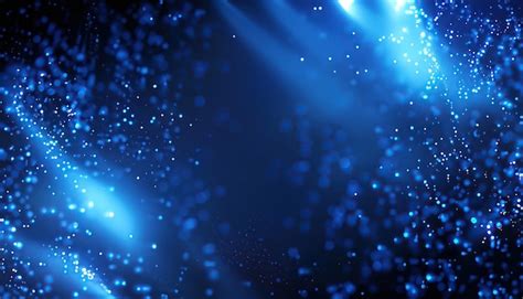 Premium Photo Blue Background With A Light Effect
