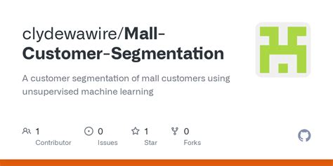 GitHub Clydewawire Mall Customer Segmentation A Customer Segmentation Of Mall Customers Using