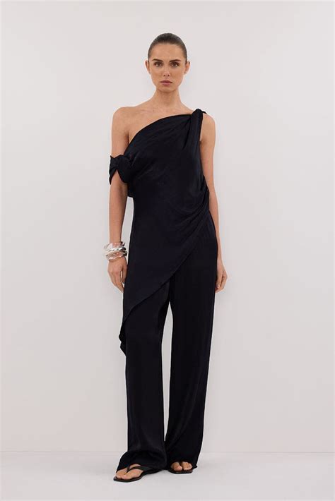 Monica Ink Satin Pant Dissh