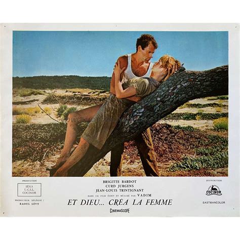And God Created Woman French Lobby Cards 10x12 In 1956 N04