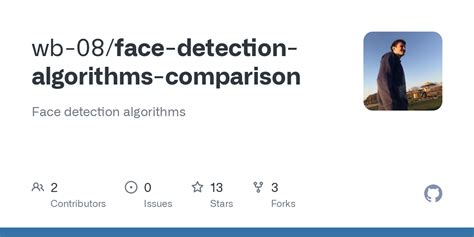Github Wb 08face Detection Algorithms Comparison Face Detection Algorithms