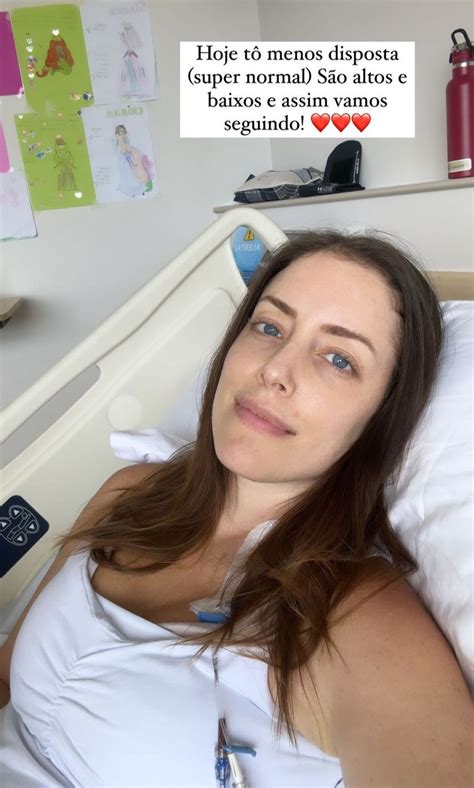 Fabiana Justus Relata Altos E Baixos No Tratamento Contra A Leucemia