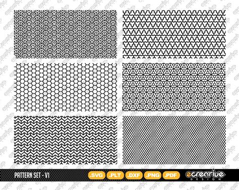 Laser Stippling Pattern Template Set V1 Svg Plt Etsy