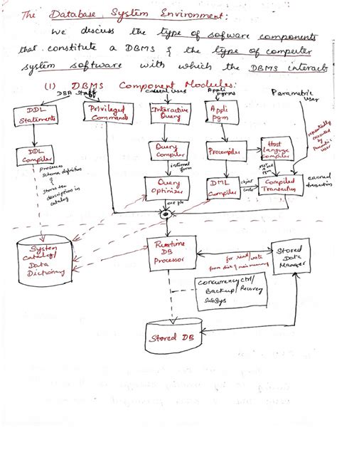database system environment pdf