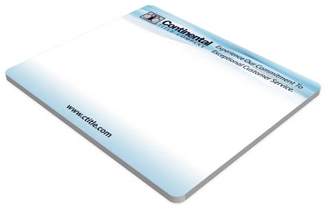 Paper Mouse Pad Custom Branded Promotional Trade Show