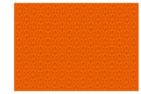 Orange Ornament Pattern Background 34050439 Png