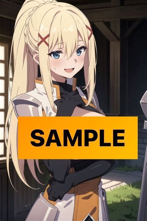 【未使用】この素晴らしい世界に祝福を ダクネスアニメポスター同人イラストオリジナル高画質ポスターブロマイド 5枚の落札情報詳細