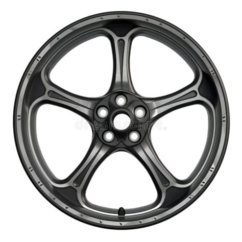 Car Wheel Isolated On White Background Stock Illustration Illustration Of White Automobile