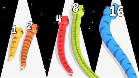 MERGE N GROW 2048 Snake 3D YouTube