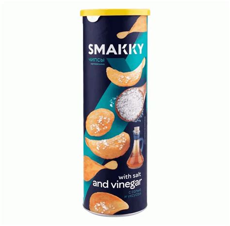 Чипсы картофельные Smakky с солью и уксусом | отзывы