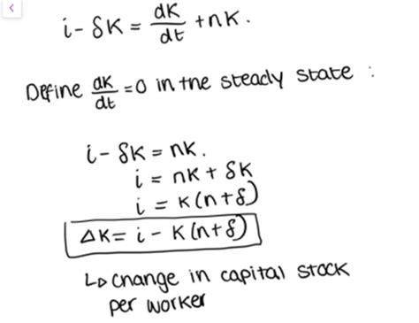 Lecture 11 Explaining Growth In Output And Output Per Worker Flashcards Quizlet