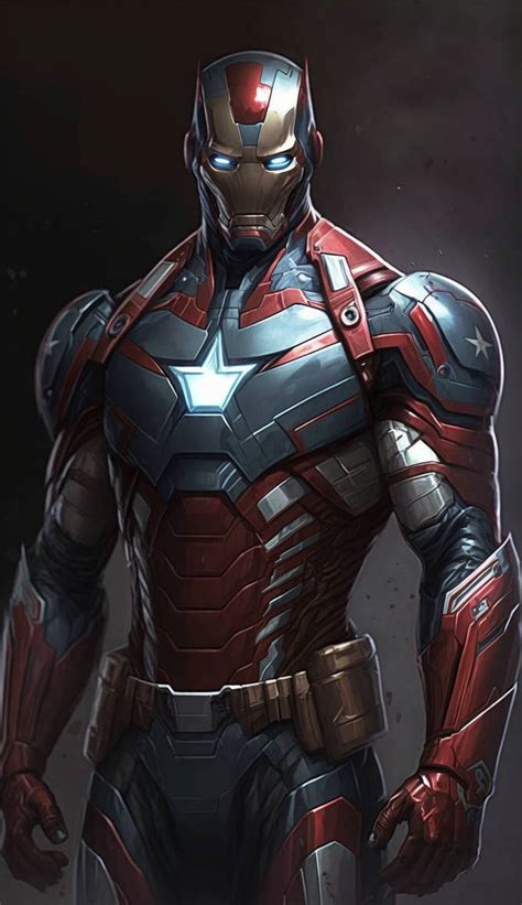 Captain America X Iron Man Captain Iron By Barkerbg001 On Deviantart