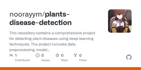 Plants Disease Detection README Md At Main Noorayym Plants Disease