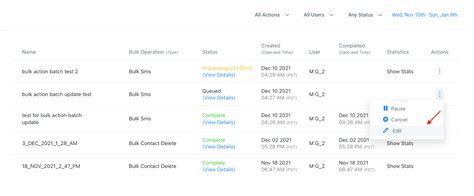 Editing Pending And Processing Bulk Actions For Gohighlevel Growthable