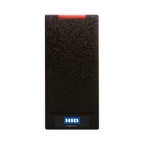 HID MultiCLASS SE RPK40 Reader With Keypad Fusion Security