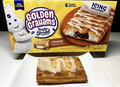 Review Pillsbury Golden Grahams Smores Toaster Strudel Junk Banter