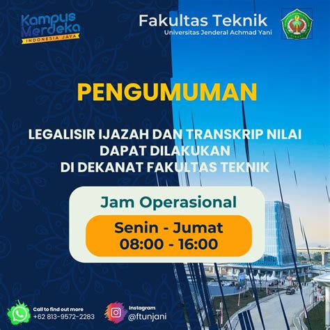 Informasi Fakultas Teknik Unjani