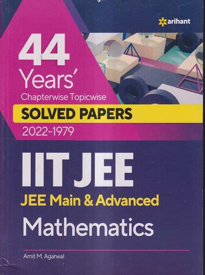 44 Years Chapterwise Topicwise Solved Papers 2022 1979 Iit Jee Jee