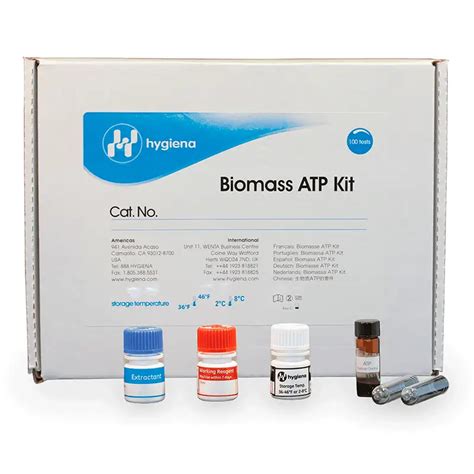 biomass kit for systemsure and ensure food diagnostics
