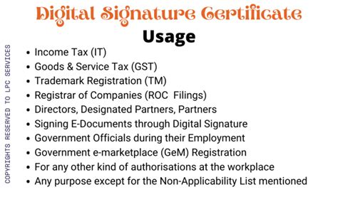 Buy Digital Signature Certificate Dsc At Best Prices Lpc Services Ca