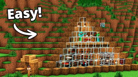 Minecraft Ultimate Mountain House Tutorial🏡 Youtube