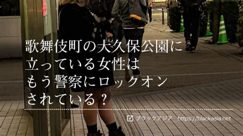 歌舞伎町の大久保公園に立っている女性はもう警察にロックオンされている？ │ ブラックアジア：鈴木傾城