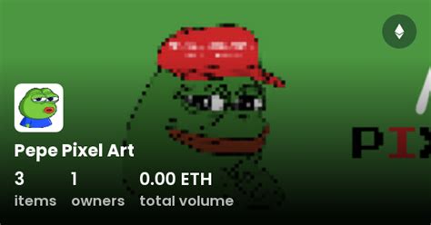 Pepe Pixel Art Collection Opensea