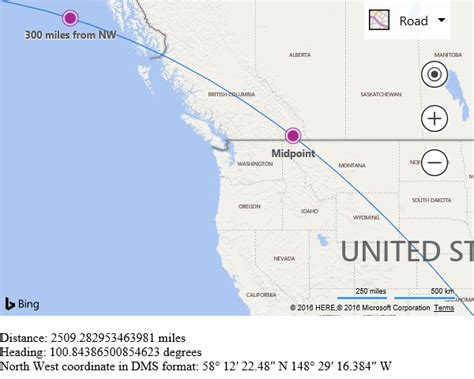 Basic Core Spatial Math Example Bing Maps Microsoft Learn