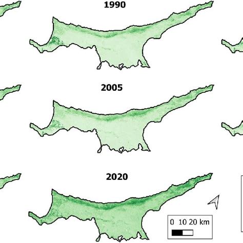 Ndvi Index Per Year Investigated Download Scientific Diagram