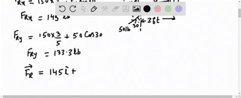 SOLVED Replace The Force And Couple System Acting On The Frame By An