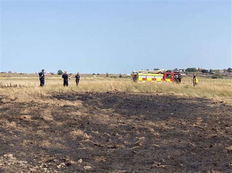 Model Aircraft Fireworks Display Blamed For 100000 Square Metres Grass