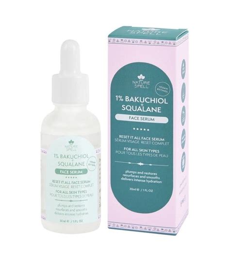 سرم ضد چروک باکوچیول و اسکوالان نیچر اسپل Nature Spell Bakuchiol