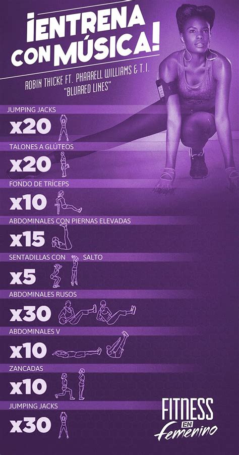 Pin By Fitness En Femenino On Rutinas Y Ejercicios Pinterest