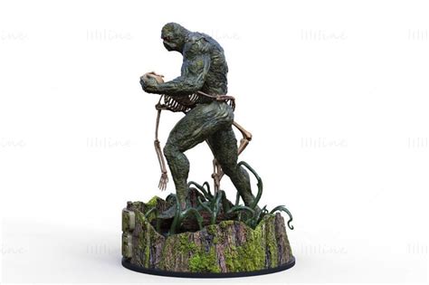 Swamp Thing 3d Model Ready To Print Stl