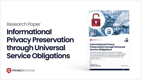 Informational Privacy Preservation Universal Service Obligations