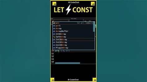 Let Vs Const Javascript Shorts Hindi Youtube