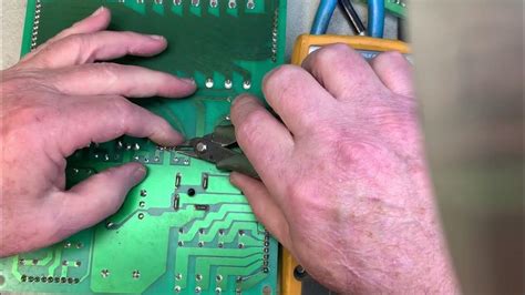 Data East Repair Of Ppb Board With Shorted Tip 36c Youtube