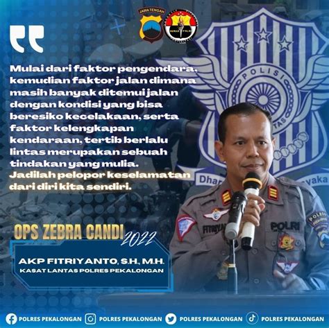 TOP Operasi Zebra Candi 2022 Jumlah Laka Lantas Menurun RASIKA