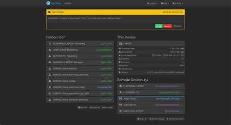 Backing Up Your Android Device Using Syncthing Flemming S Blog