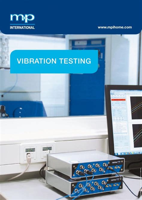 Pdf Vibration Testing · Pdf File• Vibration Monitoring For Maximum