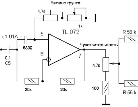 Предусилитель схема на tl072