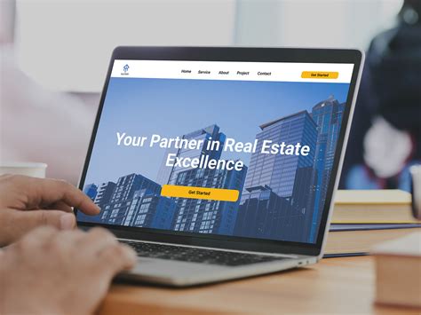 Responsive Real Estate Landing Page On Behance