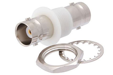 Bulkhead Mount Isolated Ground Bnc Female To Bnc Female Bulkhead Mount